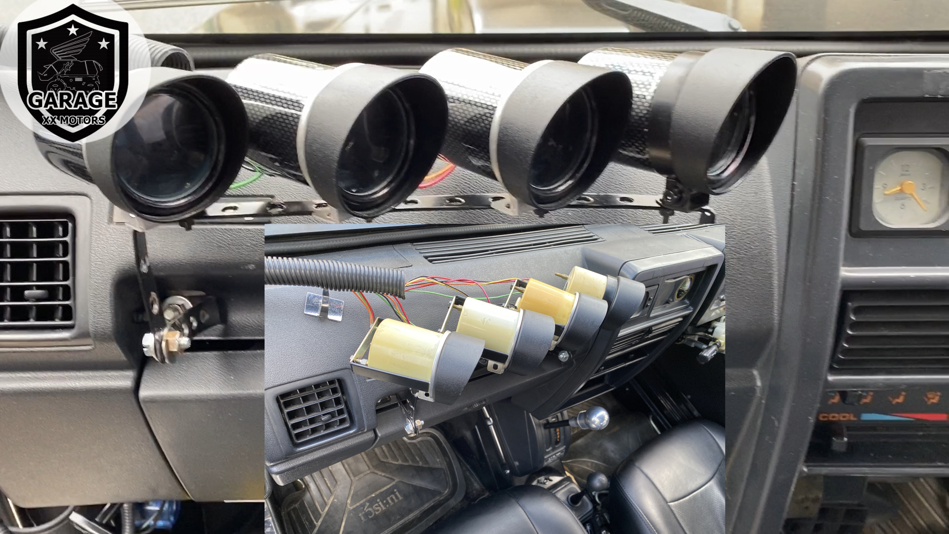 【ジムニー追加メーター】トマト缶でカーボン調メーターフード自作！？ JA11V ジムニー | XXMOTORS